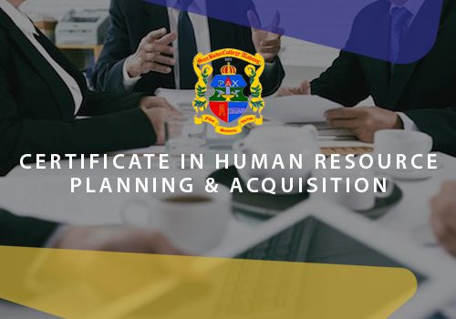 Certificate in Human Resource Planning & Acquisition - SBCA | People ...