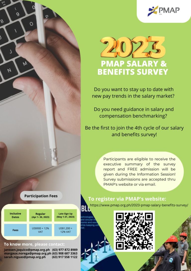 2023 PMAP Salary Benefits Survey | People Management Association of the ...