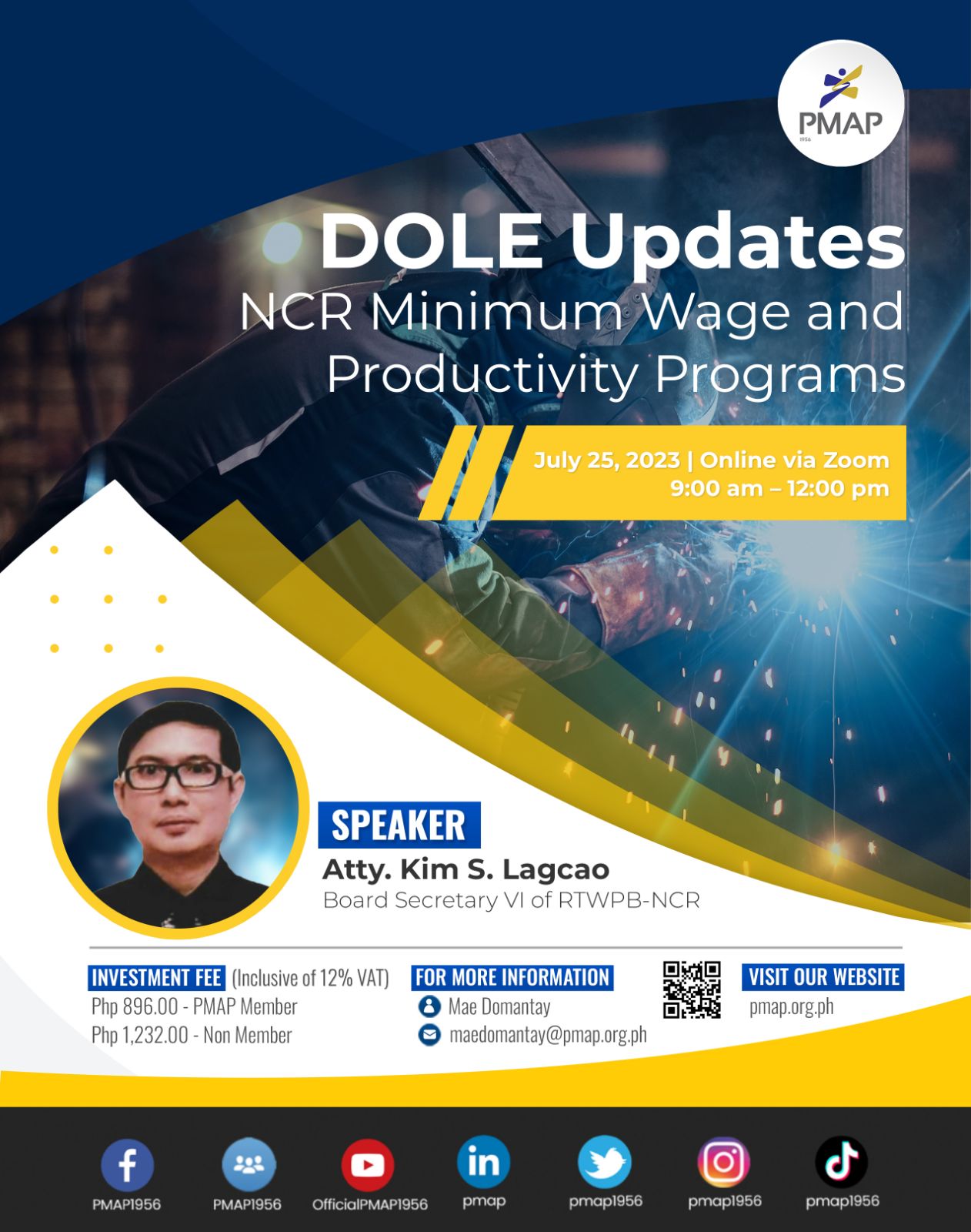 DOLE Updates NCR Minimum Wage and Productivity Programs | People ...