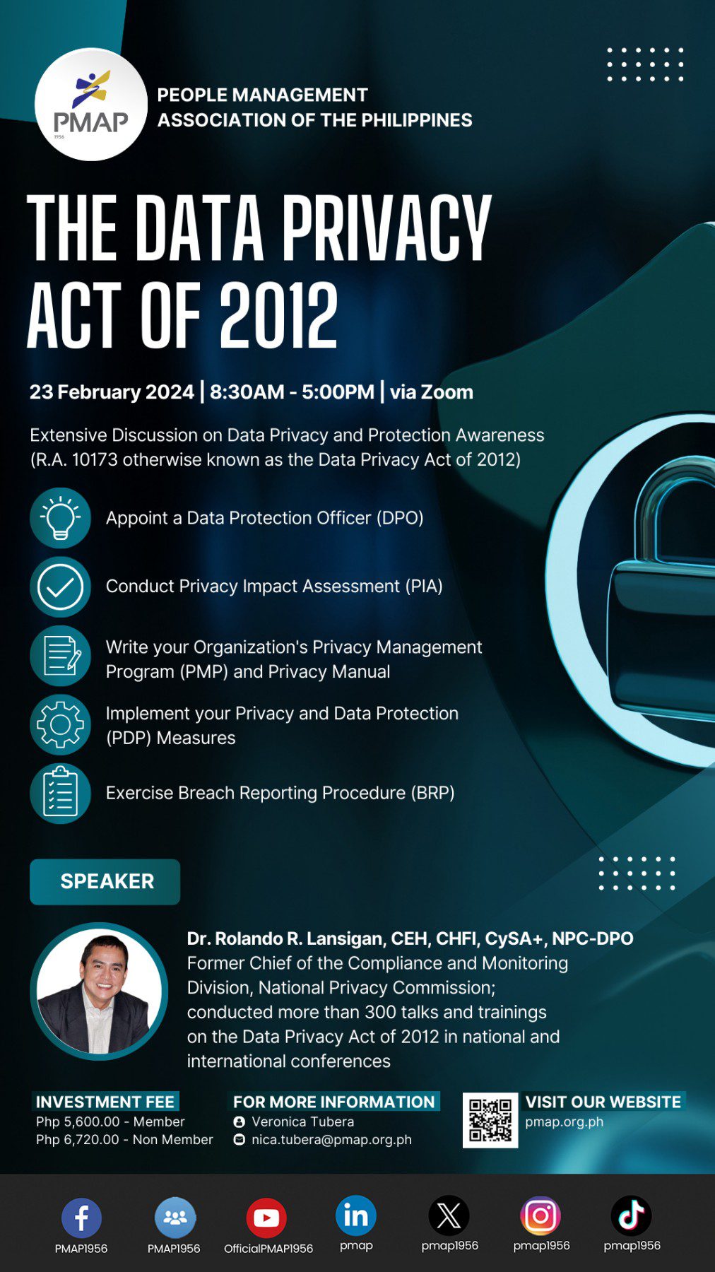 The Data Privacy Act of 2012 | People Management Association of the Philippines