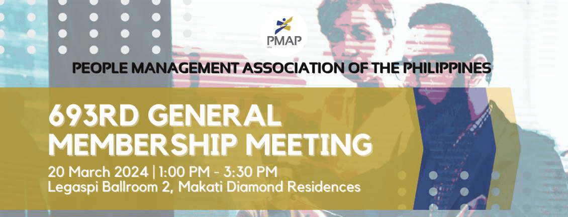 693rd PMAP General Membership Meeting | People Management Association ...