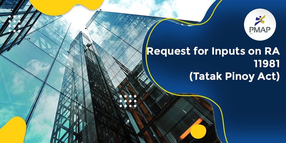 Request for Inputs on RA 11981 (Tatak Pinoy Act) Draft Implementing ...