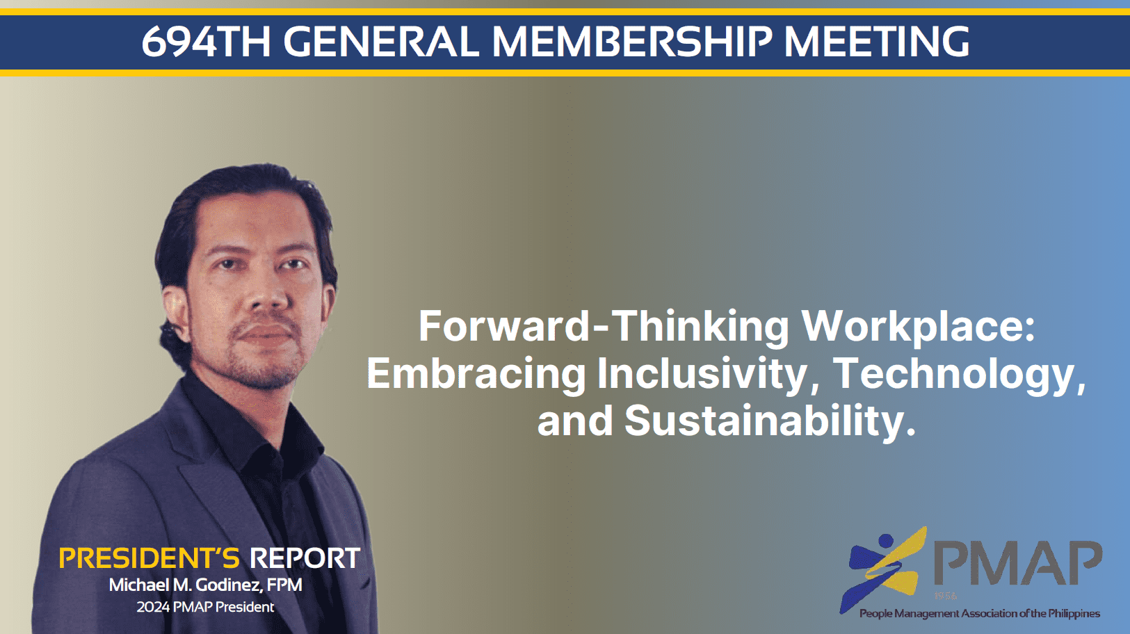 President’s Report 694th General Membership Meeting | People Management ... President’s Report 694th General Membership Meeting | People Management ...