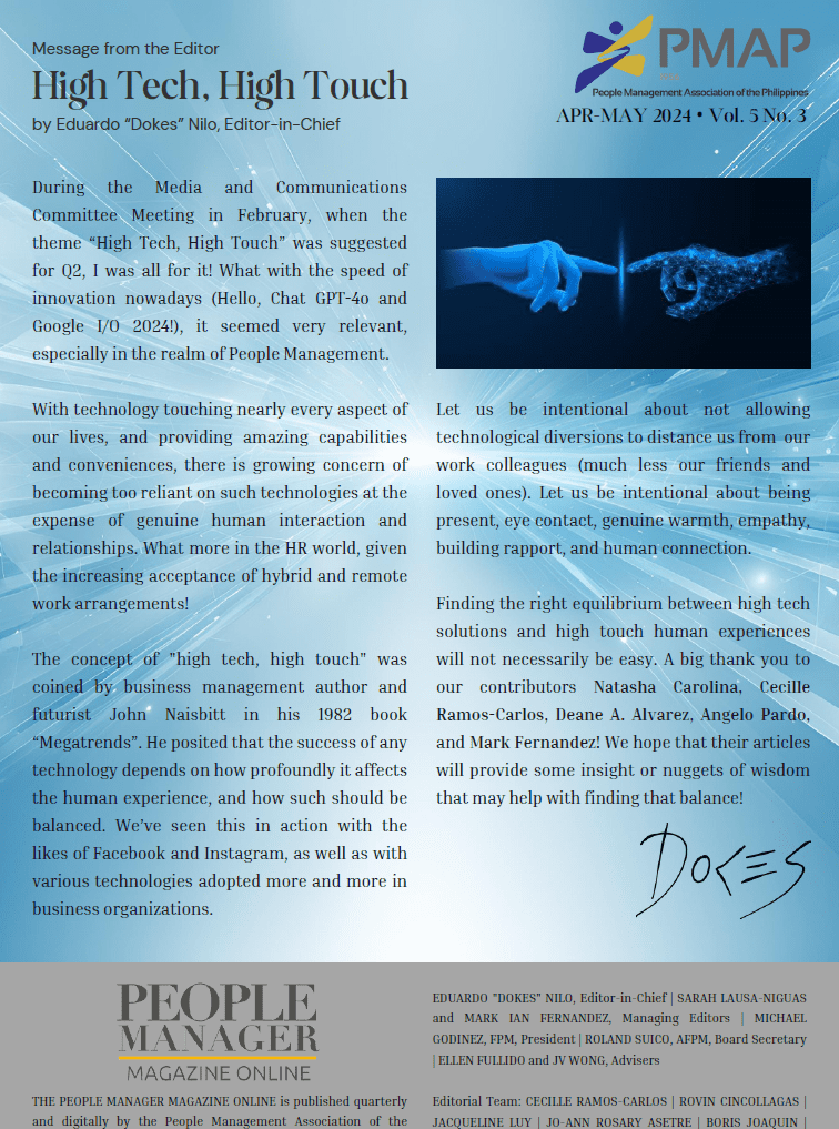 People Manager Magazine Online - APR-MAY 2024 Vol. 5 No. 3 | People ...